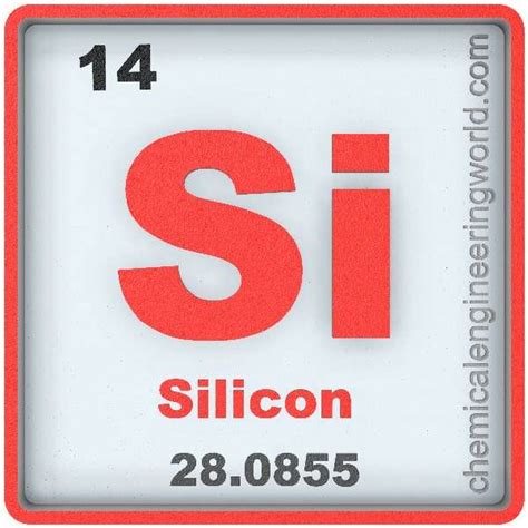 Silicon Periodic Table Chemical Engineering World