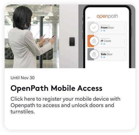 Mobile Access With Openpath VTS Activate Help Center