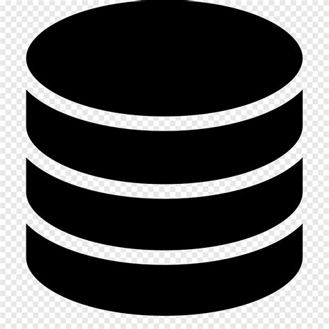 Database Server Computer Icons Microsoft Sql Server Database Angle Monochrome Png Pngegg