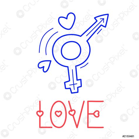 Mano Dibujar Amor Sexo Icono En Estilo Doodle Para Su Vector De Stock Crushpixel
