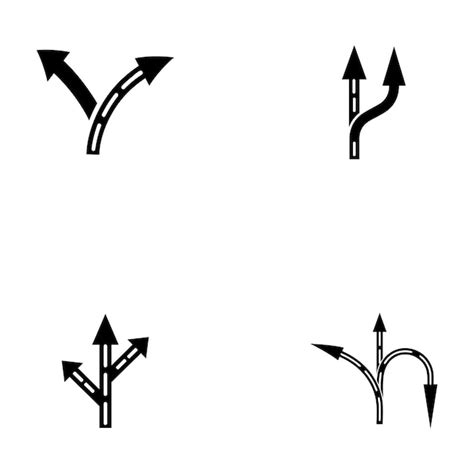 Premium Vector Way Vector Icon Illustration Design Template