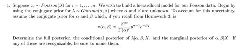 1 Suppose Xi Poisson 1 For I 1 N We Wish Chegg Com