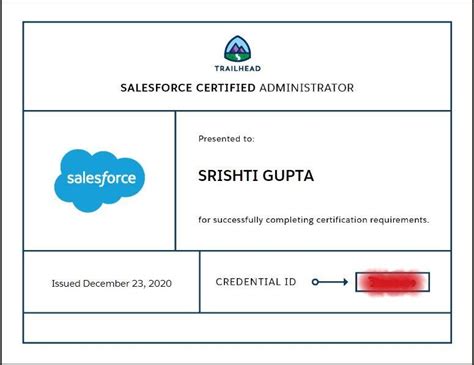 Srishti Gupta On Linkedin Salesforcecertifiedadministrator Salesforceadmin