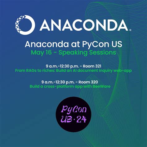 anaconda inc on linkedin python pycon24