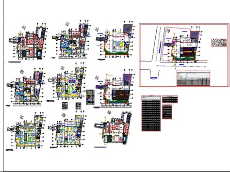 Edificio Administrativo En Autocad Descargar Cad Gratis 209 Mb