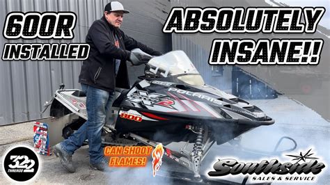 2004 Polaris Pro X2 With A 600r Snocross Engine Installed This Is Insane Youtube