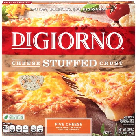 Digiorno Cheese Stuffed Crust Five Cheese Pizza 266 Oz Delivery Or Pickup Near Me Instacart