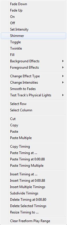 The Right Click Context Menu