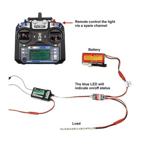 Rc Remote Controlled Aux Onoff Electronic Switch Jst Male And Female