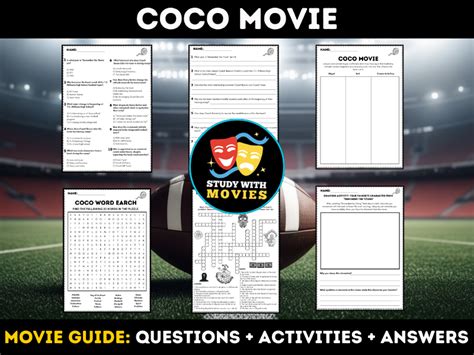 Coco Movie Guide Questions With Answers And Activities Teaching Resources