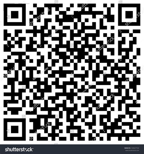 Random Generated Qr Code Abstract Pattern Stock Illustration 103027724 Shutterstock