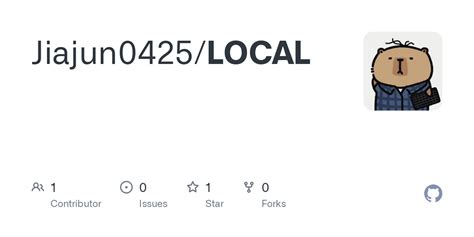 github jiajun0425 local