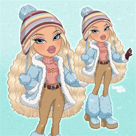 Wintertime Wonderland Bratz In Comfybratz Art