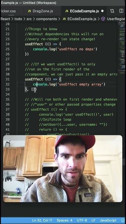 React Useeffect Hook Code Programming Coding Software Javascript