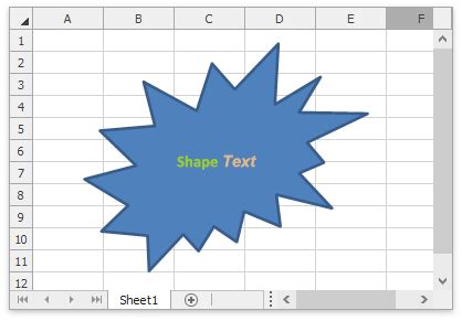 How To Add Text To A Shape WinForms Controls DevExpress Documentation