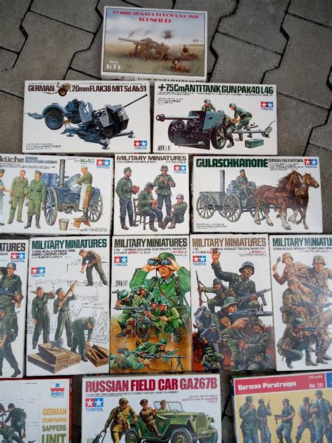 Plastikové figurky od firmy Tamiya | Aukro