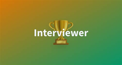 Interviewer A Hugging Face Space By Shivanshtri010