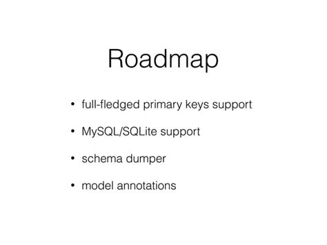database schema management in ruby apps ppt