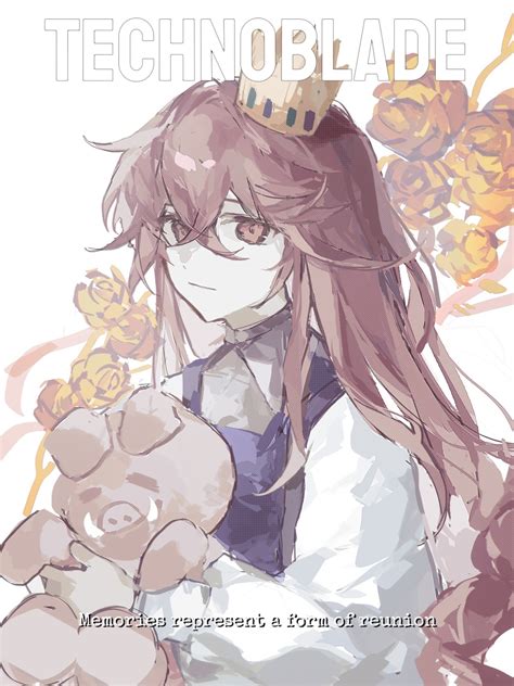 Technoblade Minecraft Youtube Drawn By Xinjinjumin Danbooru