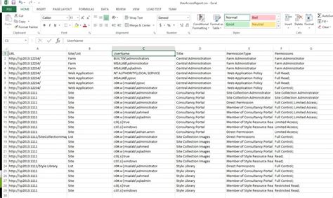 Sharepoint User Permissions Detail Report For A Web Application Ms Technology Talk