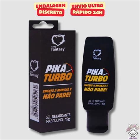 Pika Turbo Gel Retardante 15g Sexy Fantasy Sex Shop Shopee Brasil