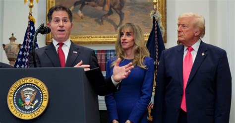 Dell Ceo Announces Massive Donation To Fund Trump Accounts For 25