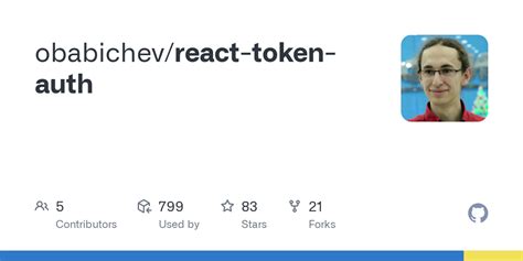 Github Obabichev React Token Auth