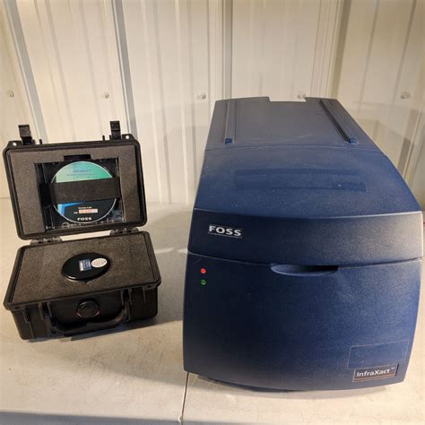 Foss Infraxact 7500 Nir Spectrometer Feed Grain Analyzer W Check Cell