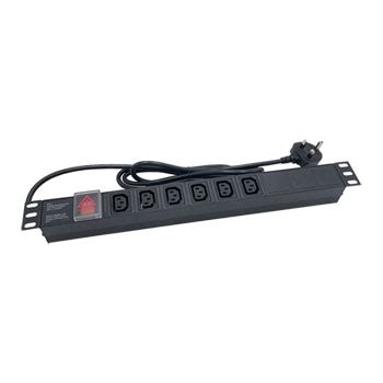 Powercool U PDU Horizontal Type Way IEC C M UK Plug LN PDU WAYC SCAN UK