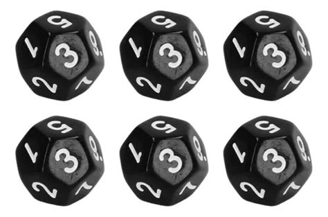 Juego De Dados Poliédricos De 12 Caras Para Tablero De Fiest Cuotas