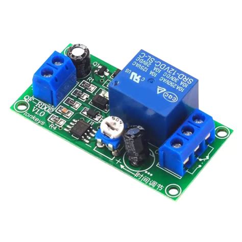 TIME ADJUSTABLE DELAY Relay Modules NE555 Timer Control Switch Board 12V DC 3 35 PicClick UK