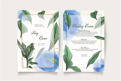 황금빛 라인 아트 꽃과 식물 잎 유기적인 모양 수채화가 있는 호화로운 청첩장 배경 결혼식과 Vip 커버 템플릿을 위한 추상 미술