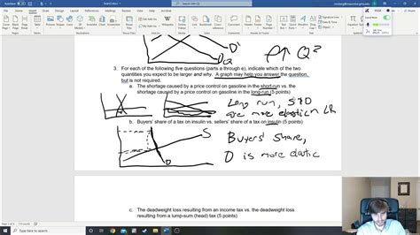 Econ 201 Midterm 2 Answers Fall 2022 Youtube