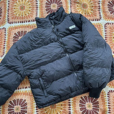 Lskd Black Puffer Jacket Depop