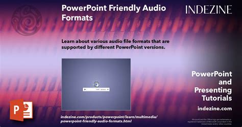 Insert Audio Sound In PowerPoint 2013 For Windows