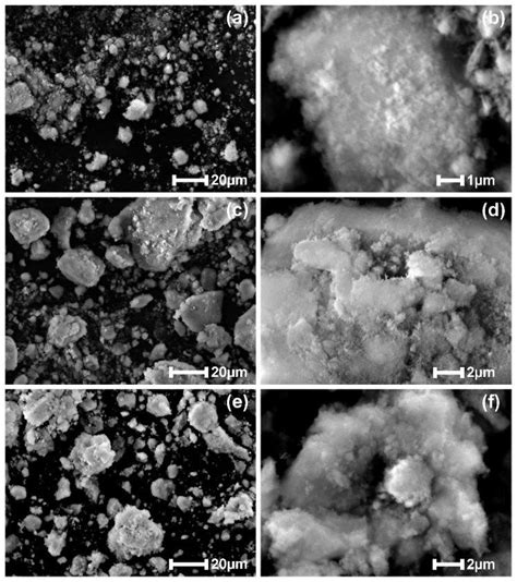 SEM Micrographs Of HAp Samples With PH A 9 6 C 9 And E 10 B Download Scientific