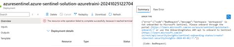 Unable To Create Sentinel Lab Solution From Marketplace Microsoft Qanda