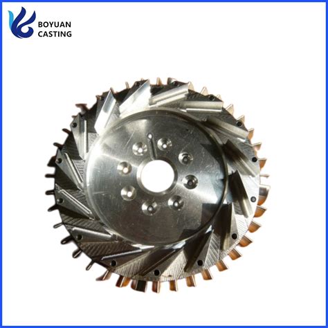 Five Axis Machining Aluminum Diffuser Parts For Turbojet Engine