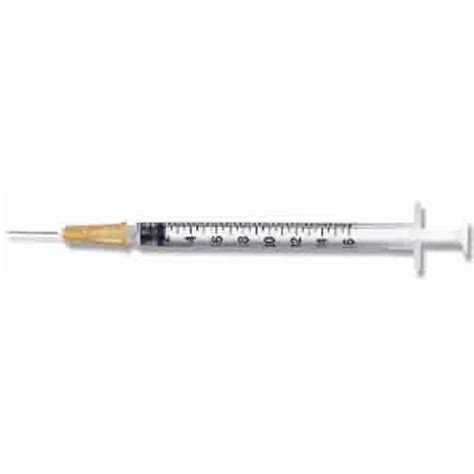 Standard Tuberculin Syringe With Needle Precisionglide 1 Ml Medsitis
