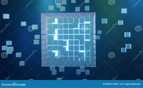 Distributed Ledger Also Called A Shared Ledger Or Distributed Ledger Technology Or DLT Stock