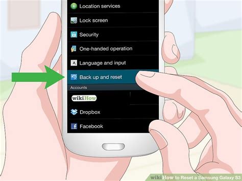How To Reset A Samsung Galaxy S Steps With Pictures