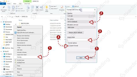 Cara Format Flashdisk Di Windows Mac Linux Yang Benar