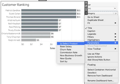 Using A Parameter To Filter For Specific Records In A Tableau Dashboard Or Worksheet Darragh
