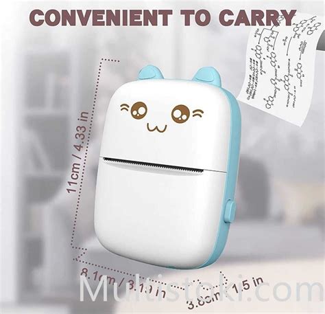 Мини преносим термален принтер Bluetooth Джобен фото за телефон гр София Център • Olx Bg