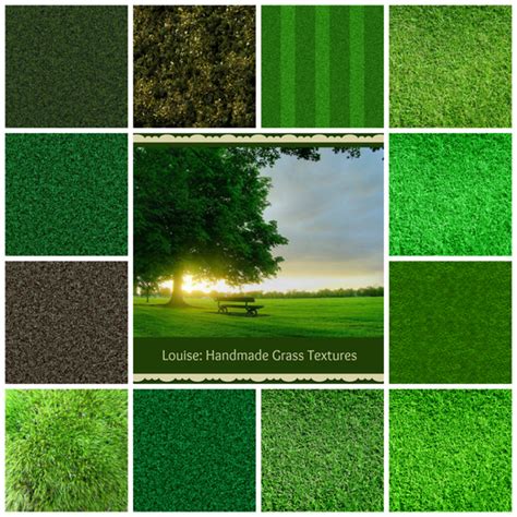Second Life Marketplace Louise Handmade Grass Textures Boxed