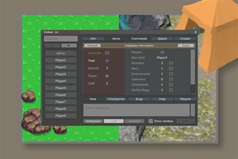 Management Tools For The Ummorpg Integration Unity Asset Store