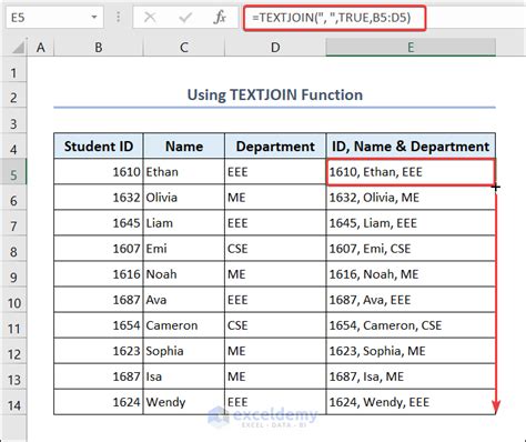 How To Use The Concat Function In Excel 7 Examples Exceldemy