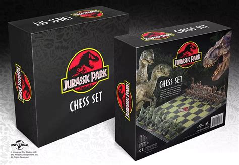 Chess Set Jurassic Park
