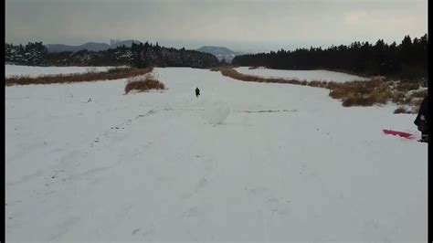 제주중산간 눈밭 Youtube