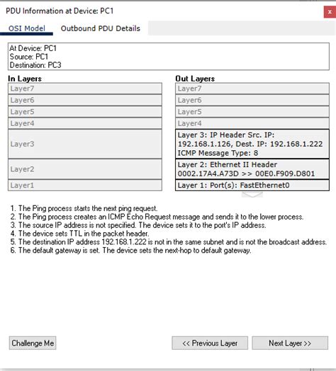 Solved Task 5 Identify Layer 2 And Layer 3 Addresses Used To Switch